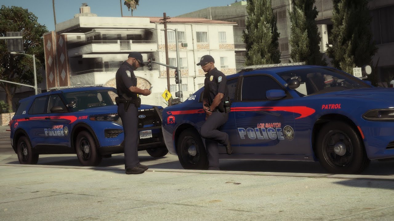 GTA 5 LSPDFR #2 - Felony Warrant Traffic Stop | Atlanta Police Patrol ...