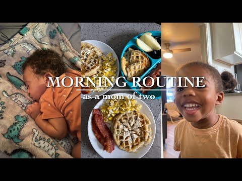 my morning as breastfeeding mom of two | VLOG