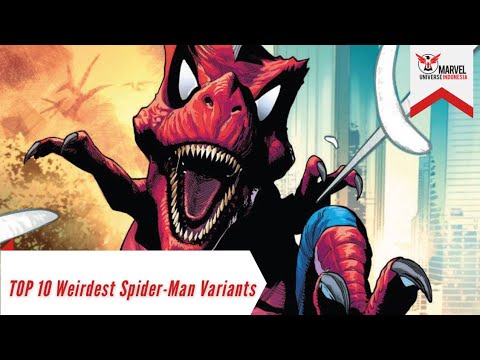 TOP 10 "WEIRDEST" SPIDER-MAN VARIANTS DAN ASAL USULNYA | PART 1 - YouTube