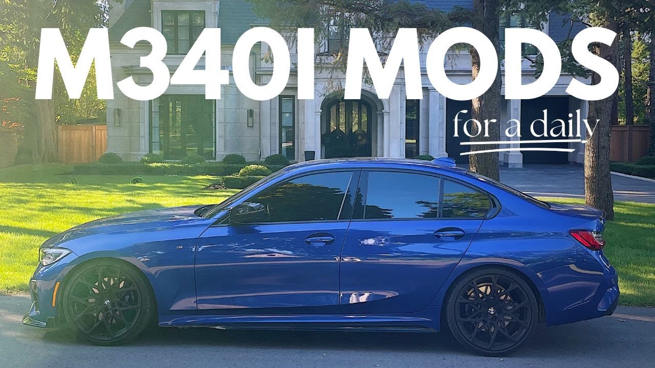My M340i mods so far - YouTube