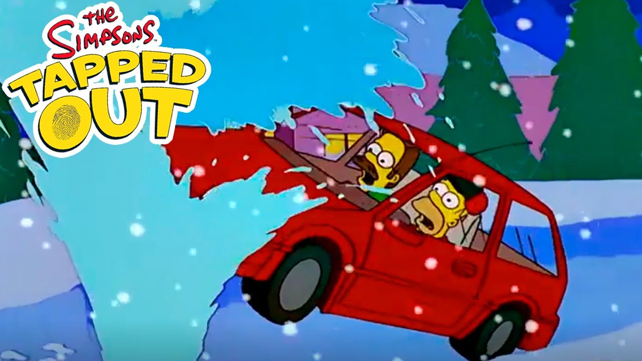 The Simpsons: Tapped Out - Flanders' Frozen Car - YouTube