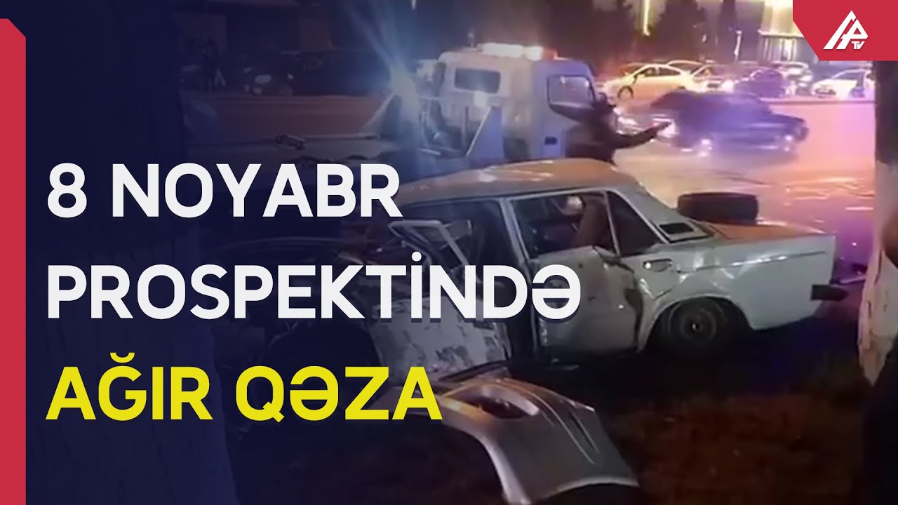 “Jiquli” və “Mercedes” toqquşdu, xəsarət alanlar var – APA TV - YouTube