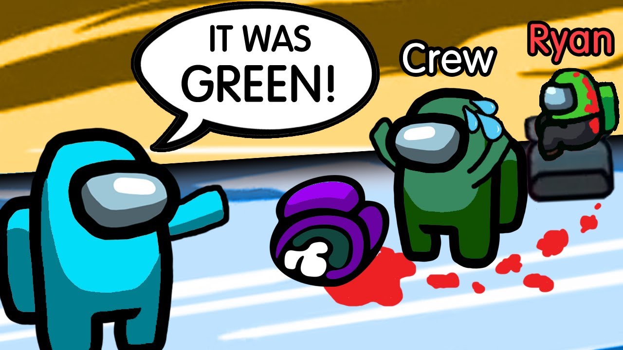 I got caught killing and venting and the OTHER green was blamed | Among ...