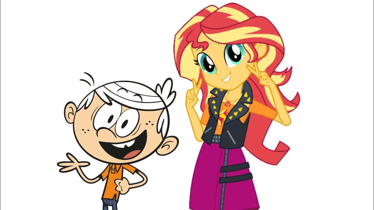 Lincoln Loud & Sunset Shimmer Siblings Forever (Snowman) - YouTube
