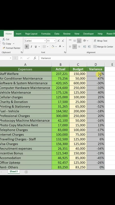 How to create Data bars in Excel? | Excel tips and tricks 😍 | #exceltips #microsoftexcel #excel ...
