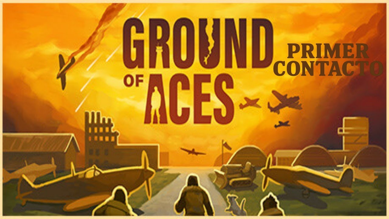 🛫 ¡Mi Primer Vuelo en Ground of Aces! 🛫 | Construyendo una Base Aérea ...