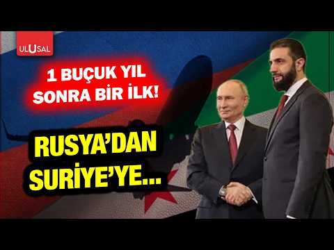 Rusya'dan Suriye'ye bir buçuk yıl sonra ilk yolcu uçağı indi! Suriye'nin hava ulaşım ağı genişliyor