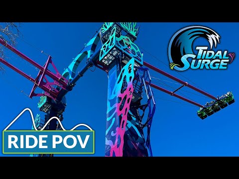 Tidal Surge POV - SeaWorld San Antonio | World's Tallest & Fastest S&S ...