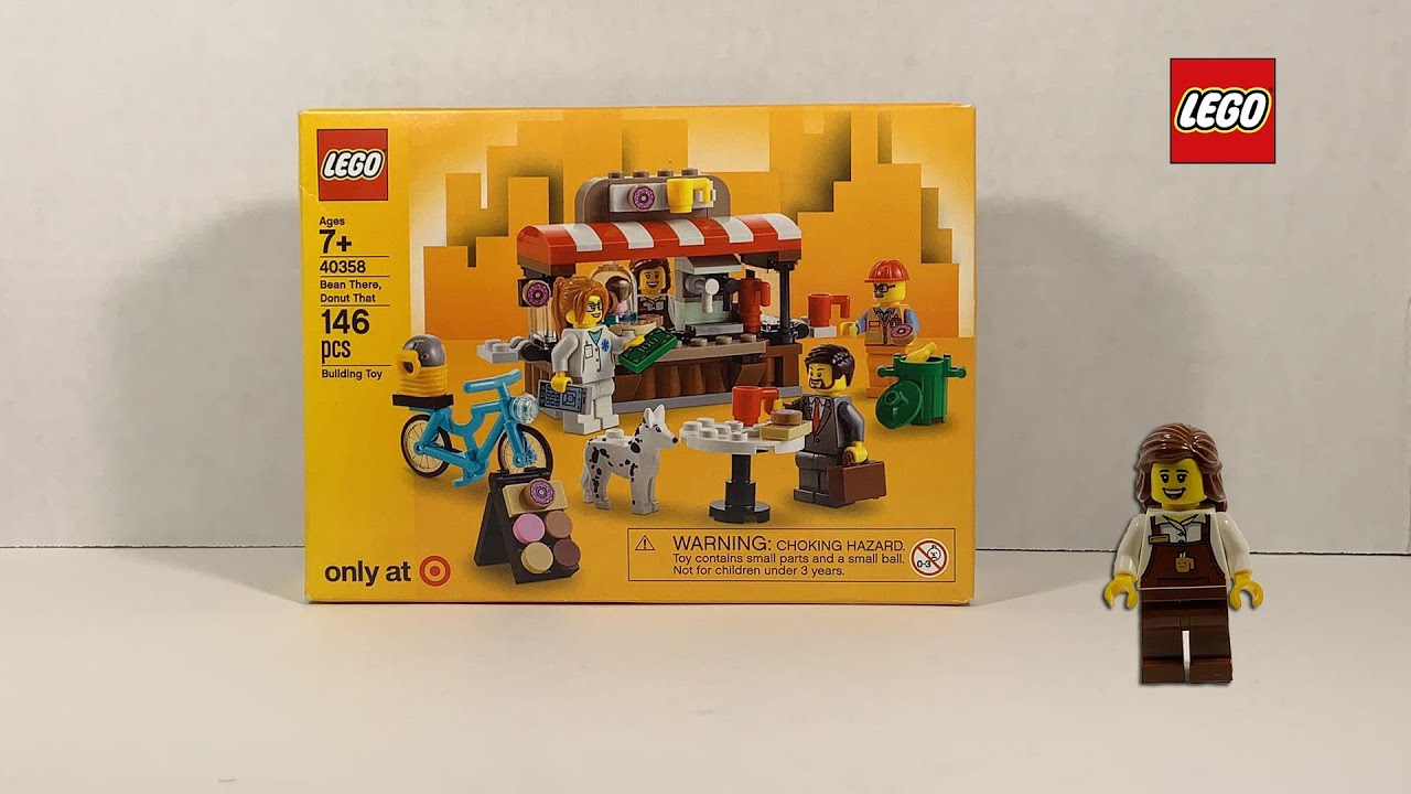 Lego #40358 Bean There, Donut That - (Stop Motion Animation) - YouTube