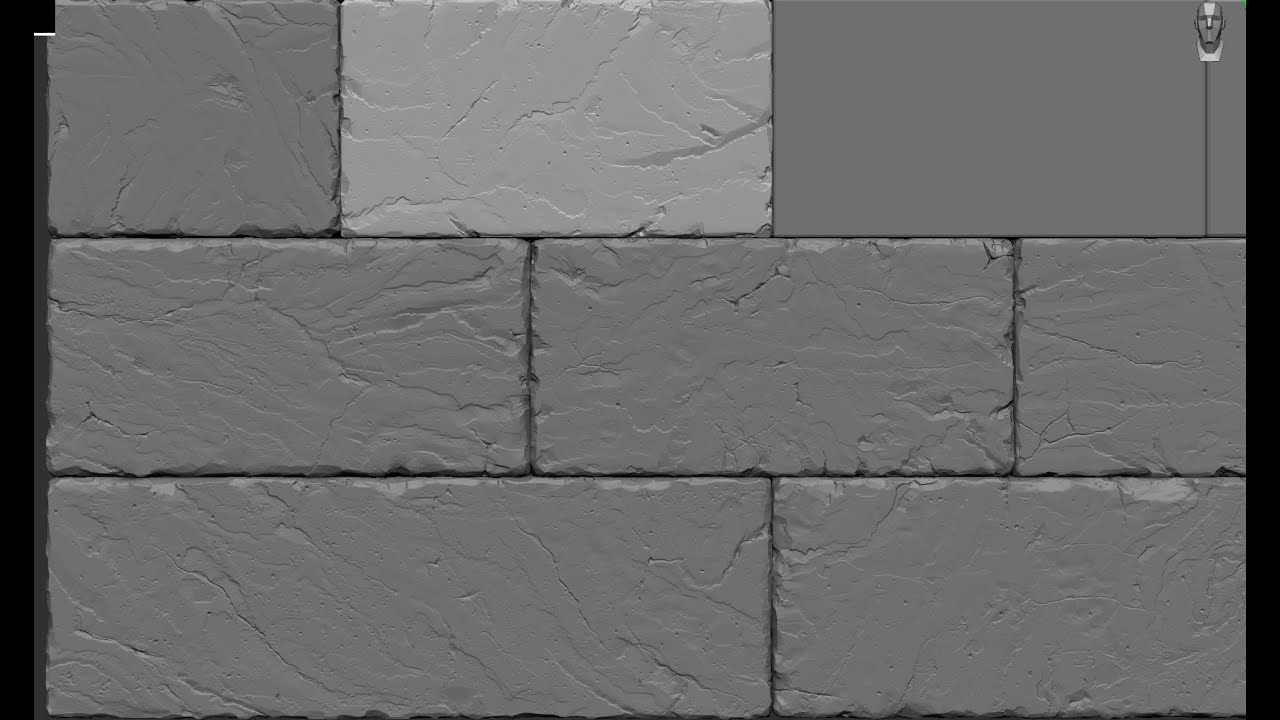 Easy Zbrush Granite Blocks Tutorial - YouTube