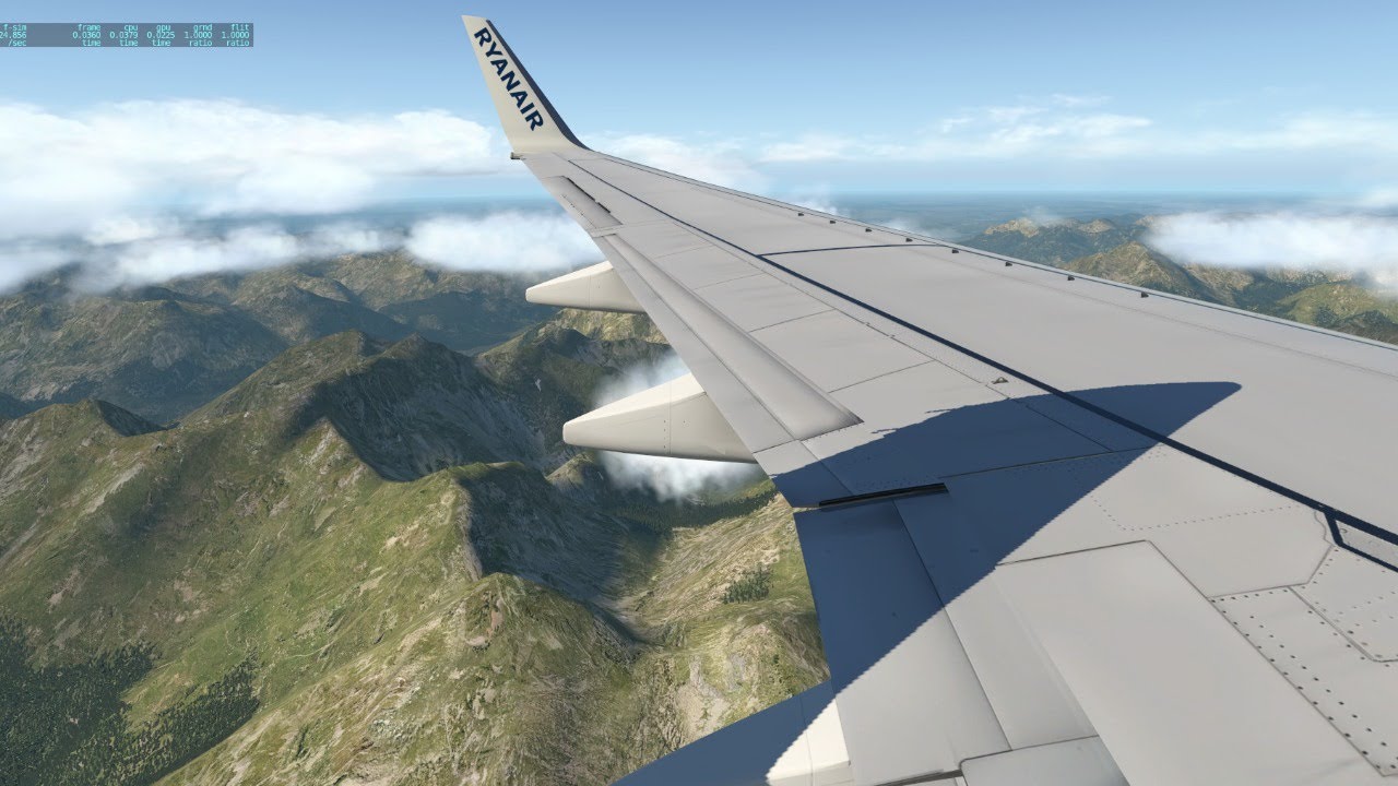 X-Plane 11 VULKAN - Taking the ZIBO 737 from London to Poland - YouTube