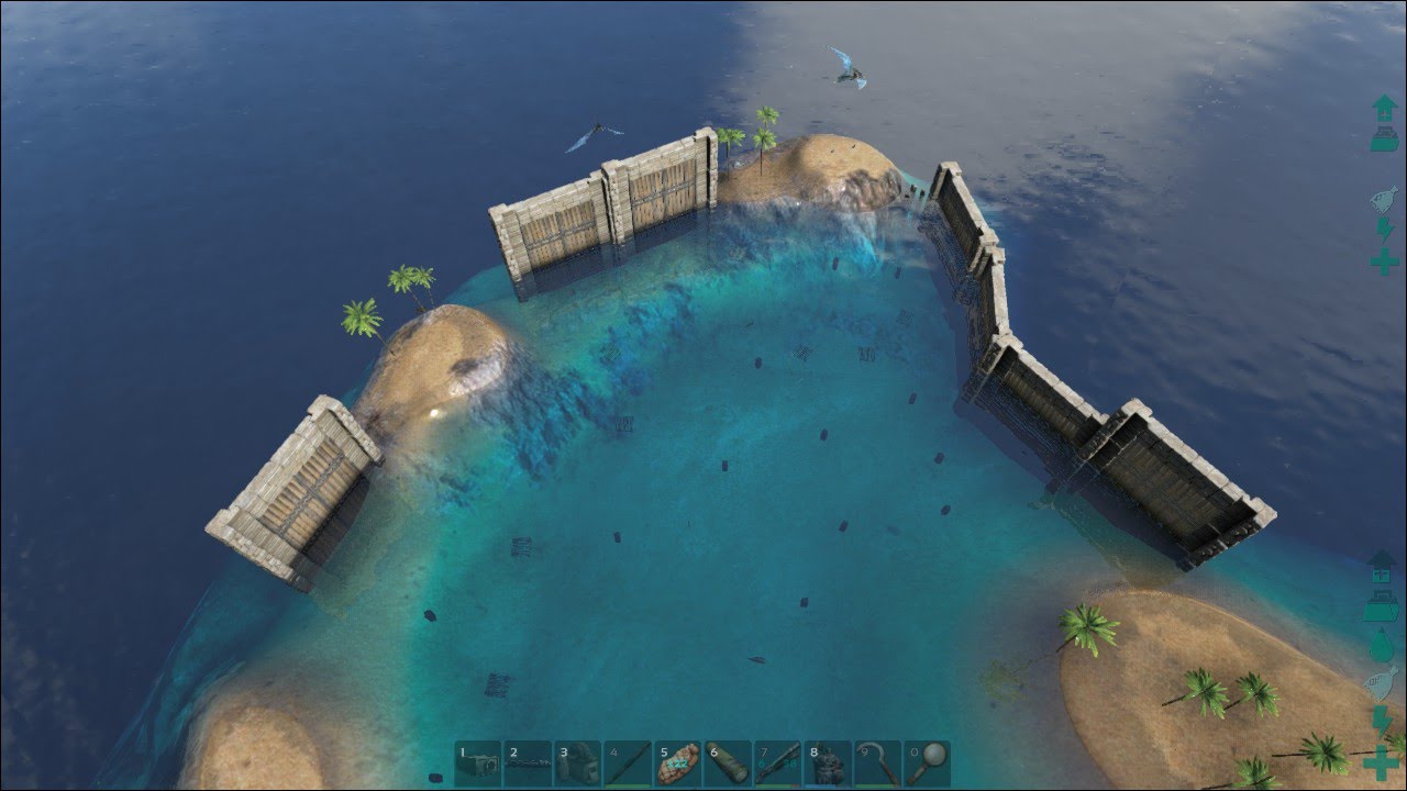 Gorgeous Water Pen Build - Modded Ark Survival Season 2 E18 - YouTube