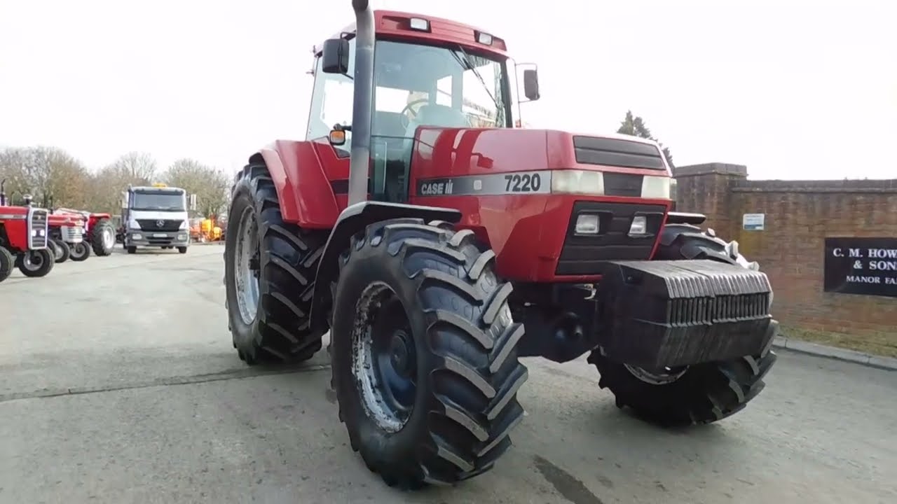 CASE 7220 TRACTOR WALKROUND VIDEO - YouTube