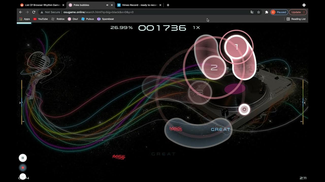 Osu Web Games! - YouTube