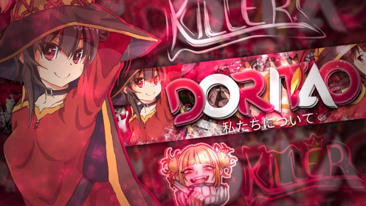 Speed Art #13 - [Banner/Anime] - Megumin/Doritao - [PsTouch] - YouTube
