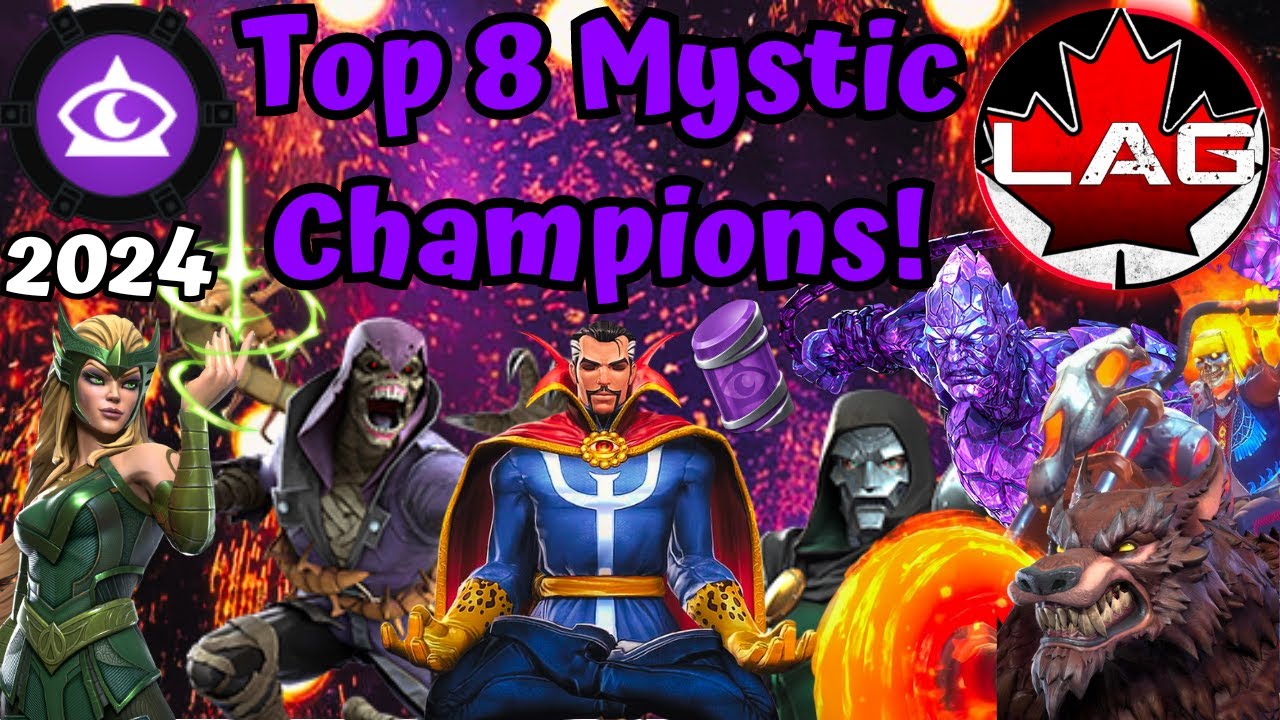 Top 8 Best Mystic Champions In MCOC! 7-Star & 6-Star Top of Class ...