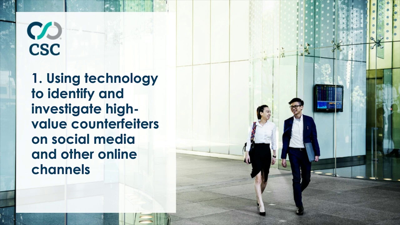 Brand Protection Using Smart Technology and Expert Analysis - YouTube