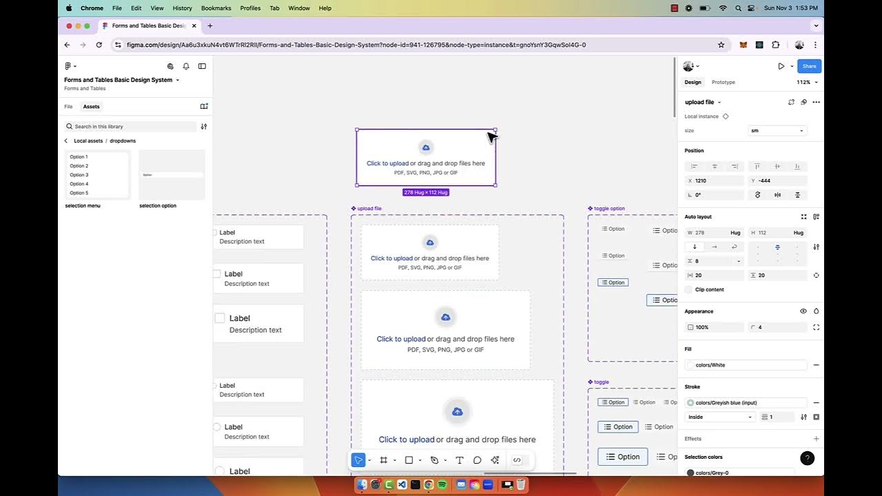 Form components - Forms & Tables design system - YouTube