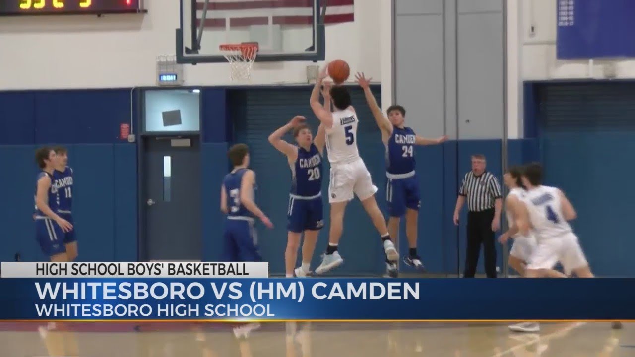 Camden takes lead in final minute, holds on for TVL win over Whitesboro ...