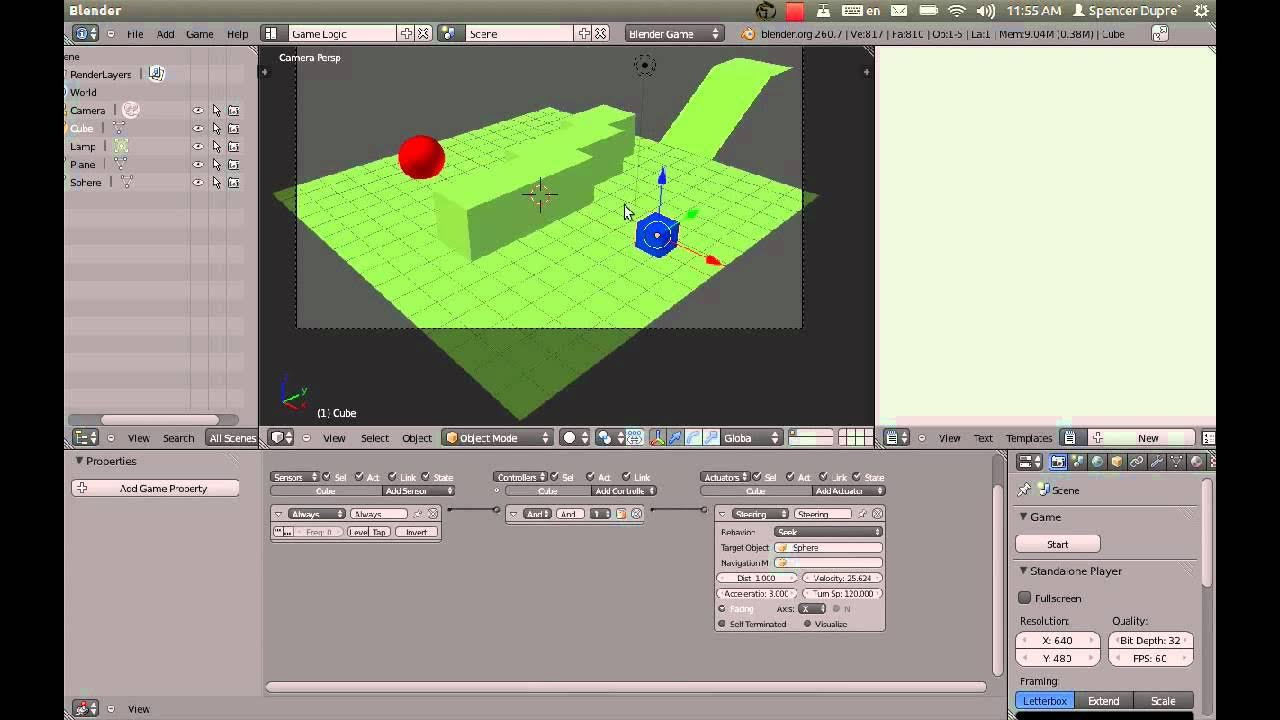 Blender Tutorial: Navigation Meshes and Pathfinding - YouTube