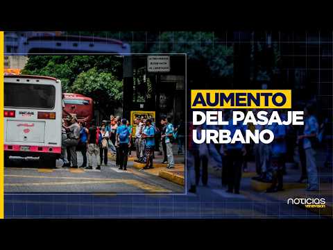 NUEVAS TARIFAS DE TRANSPORTE EN VENEZUELA: Pasaje urbano sube a Bs. 200 y suburbanos desde Bs. 280