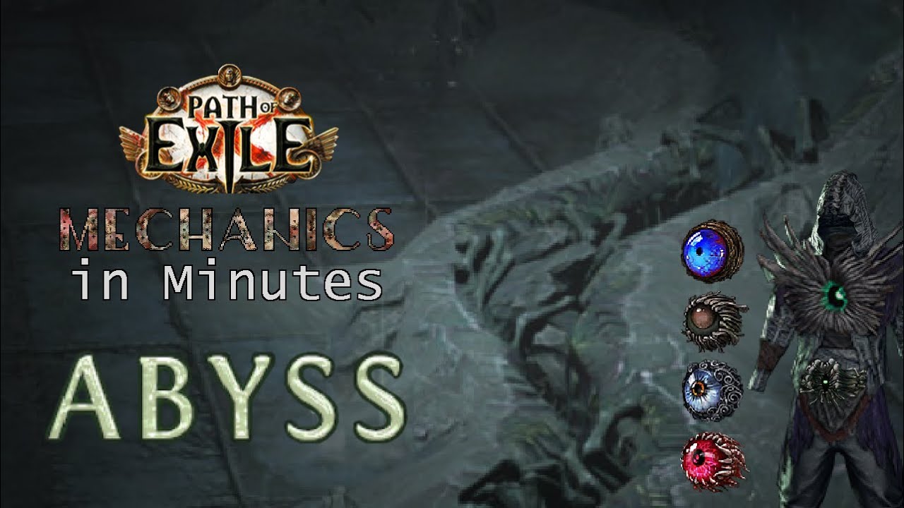 Path of Exile - Mechanics in Minutes - Abyss - YouTube