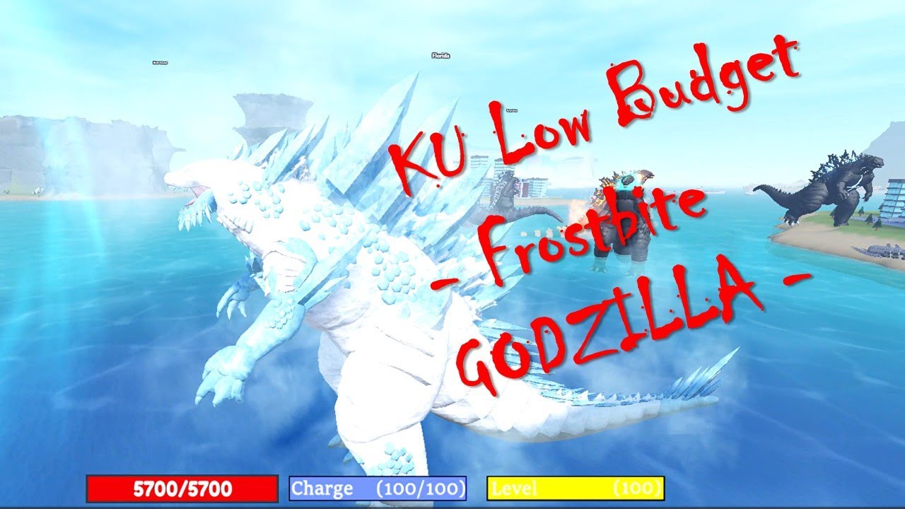 Kaiju Universe bu LOW BUDGET: FROSTBITE GODZILLA เป็นก๊อดตัวน้ำแข็งกัน ...