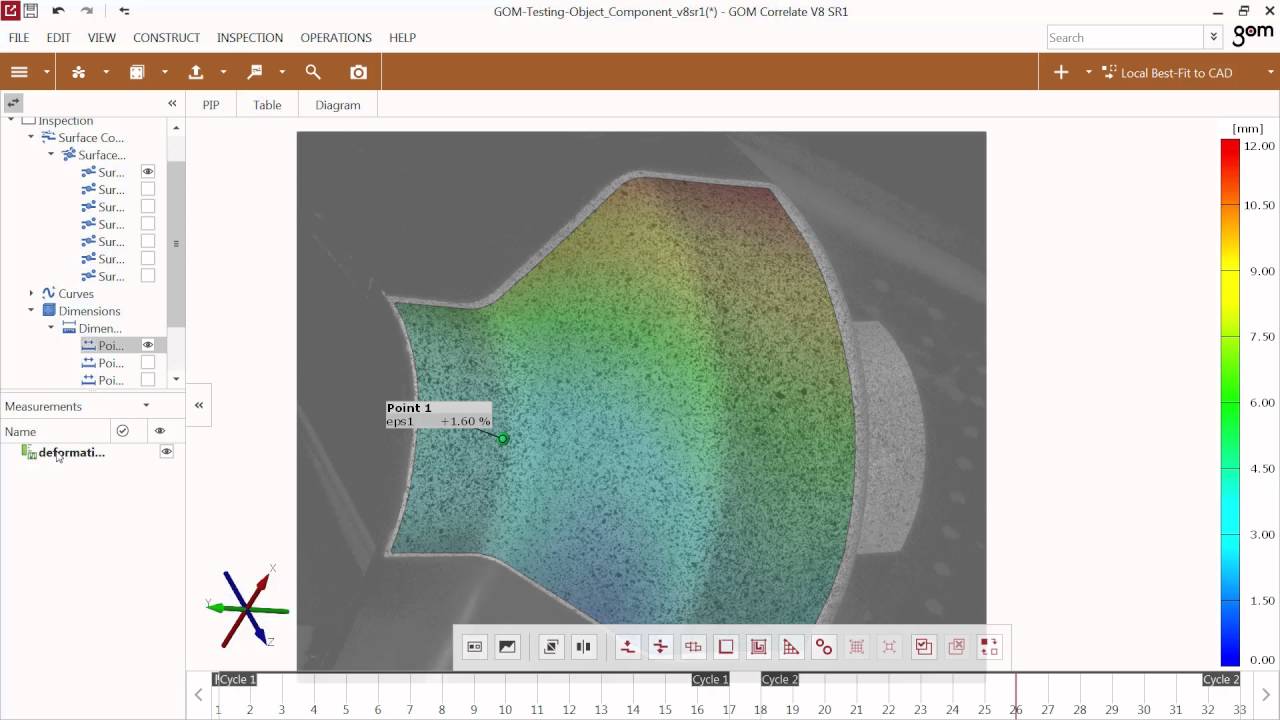 GOM Correlate - Tutorial 1 - User Interface - YouTube