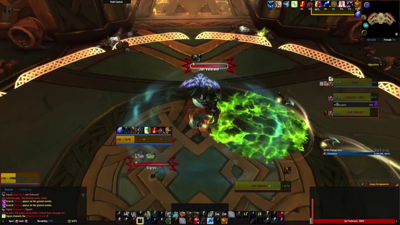 World of Warcraft Goose Mage Tower Enh Shaman - YouTube