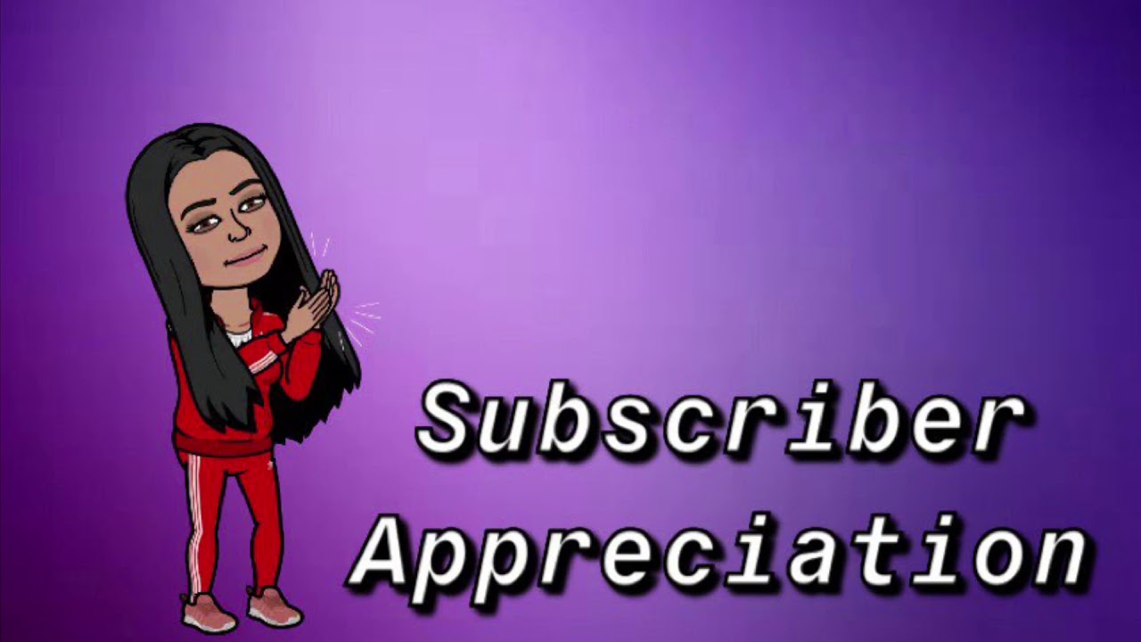 Sub Appreciation - YouTube
