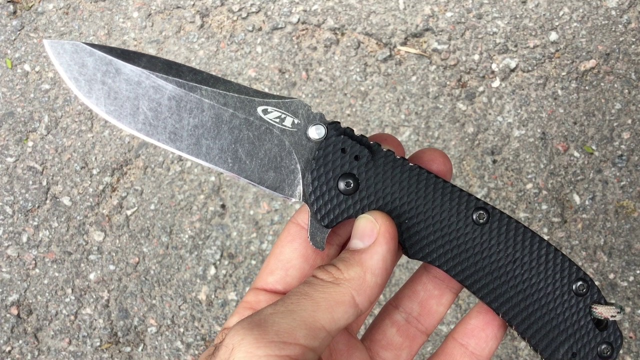 Zero Tolerance HINDERER 0560 blackwash - YouTube