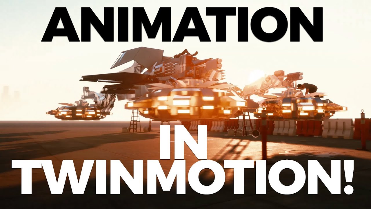 Twinmotion animation! Mecha - YouTube