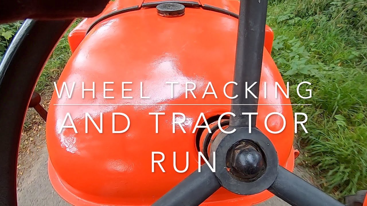 Wheel Tracking and Tractor Run - YouTube