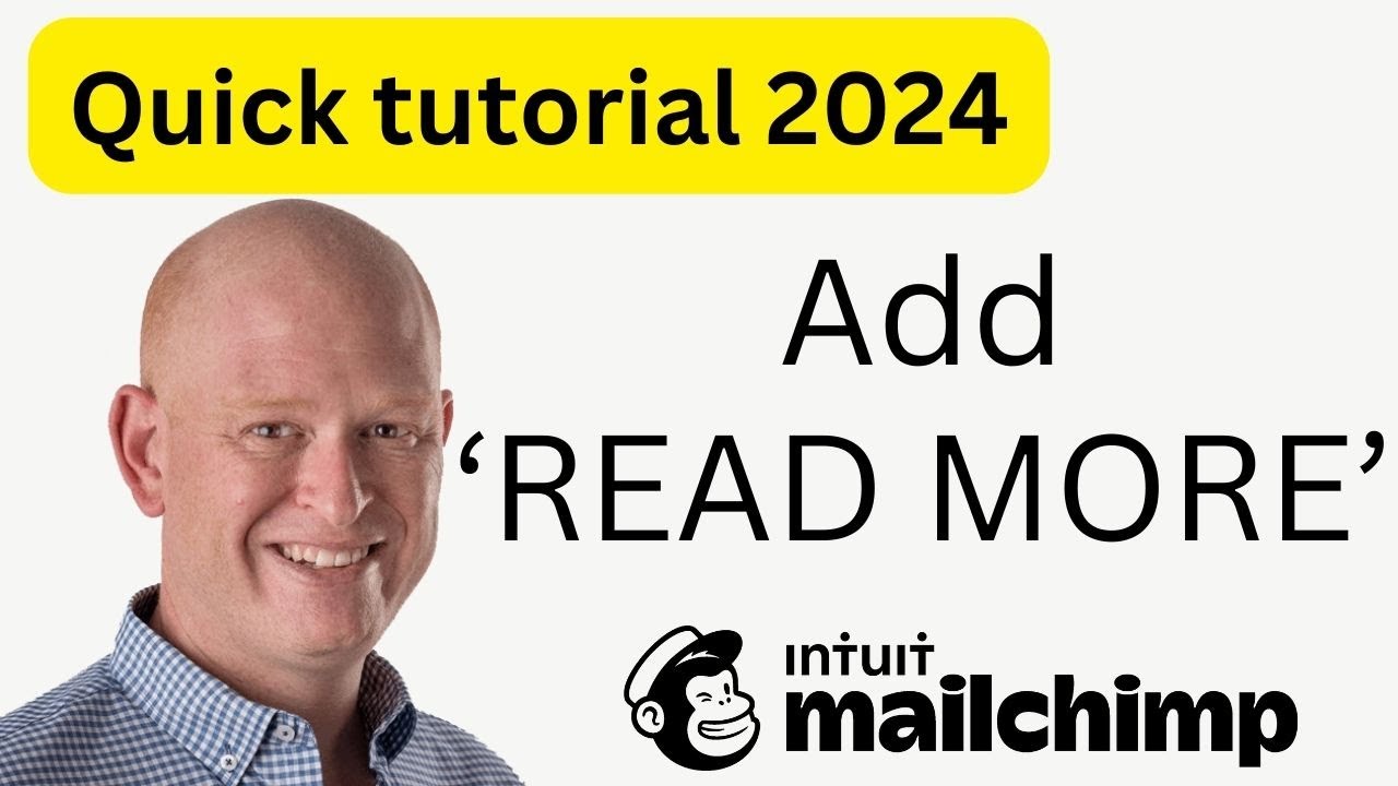 Mailchimp | How to add 'Read More' to email ️ - YouTube
