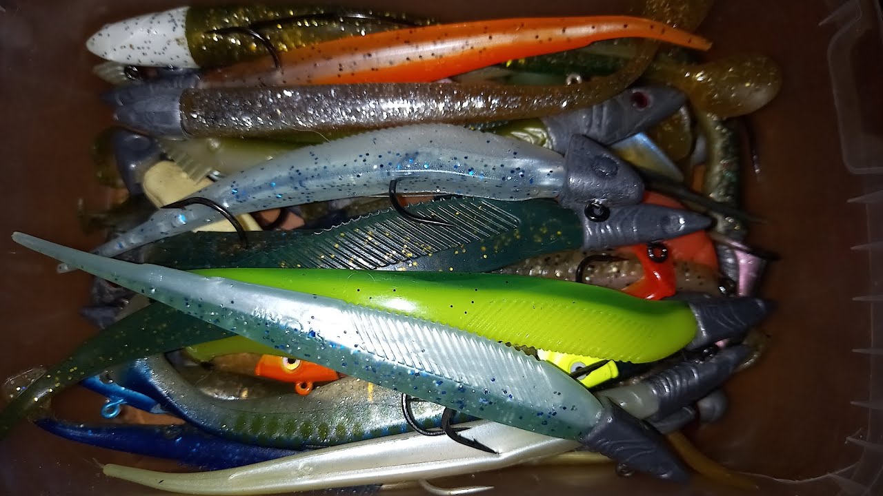 Ma sélection de leurres souple pour le bar pour ma prochaine pêche du ...