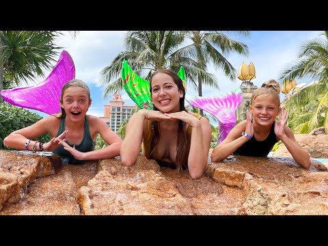 Payton and Jazzy become MERMAIDS in ATLANTIS!