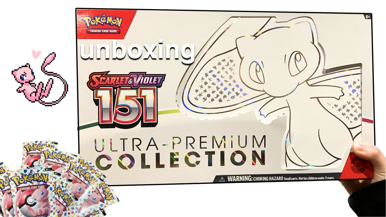 UNBOXING pokémon scarlet & violet 151 ultra premium collection! GOOD ...