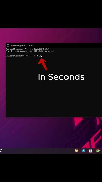 How to Set Timer For Shutdown Using CMD | Win 10,11 #pc #tipsandtricks #cmd #RealX - YouTube