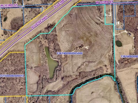 Lots And Land for sale - 21545 W 303rd Road, Paola, KS 66071