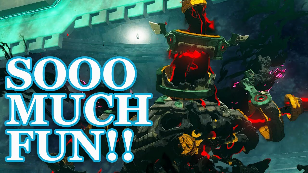 Zelda TotK - Mineru Construct Mech Fight! - YouTube