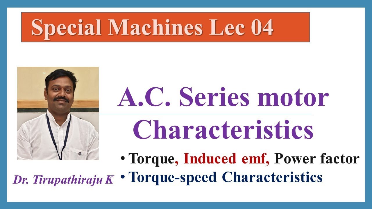 SEM04 AC Series Motor Characteristics - YouTube