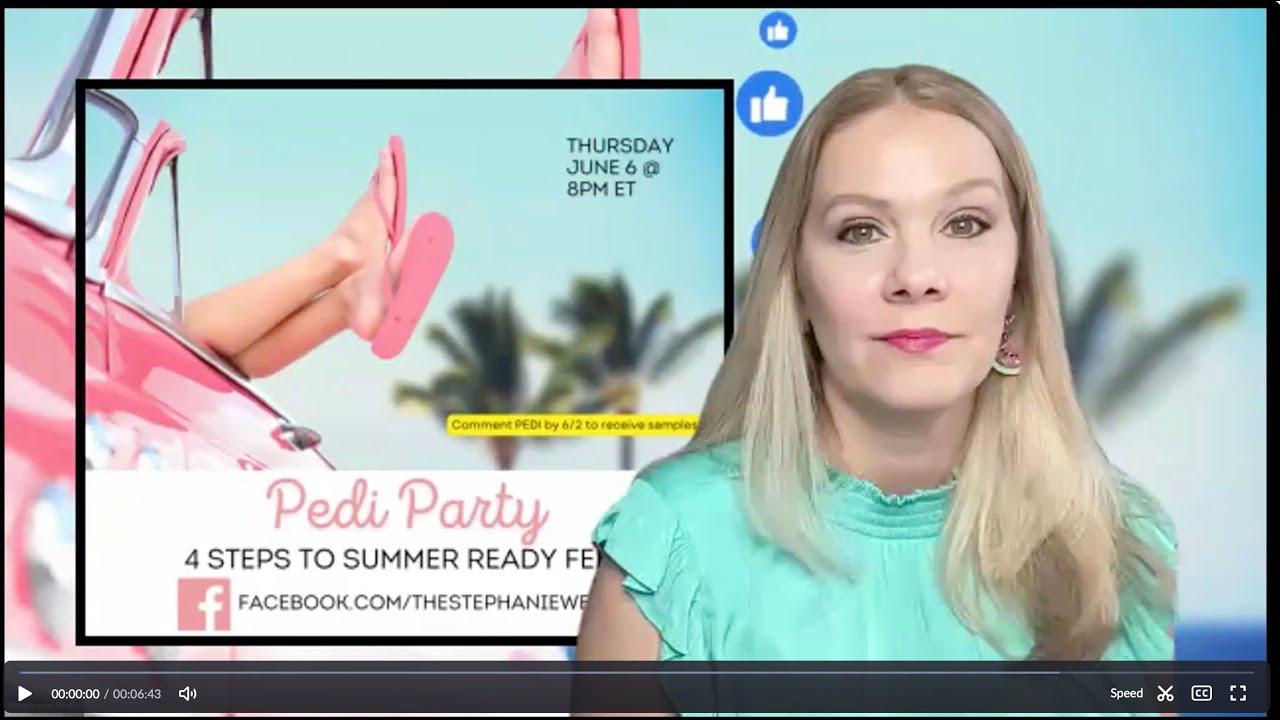 Pedi Party ~ 4 steps to summer ready feet - YouTube