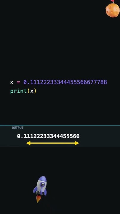 Python Rounds Floats to Approximately 15-17 Decimal Places - YouTube