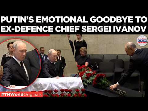 WATCH: Putin gets emotional while he pays tribute to former Defense Minister Sergei Ivanov | Russia