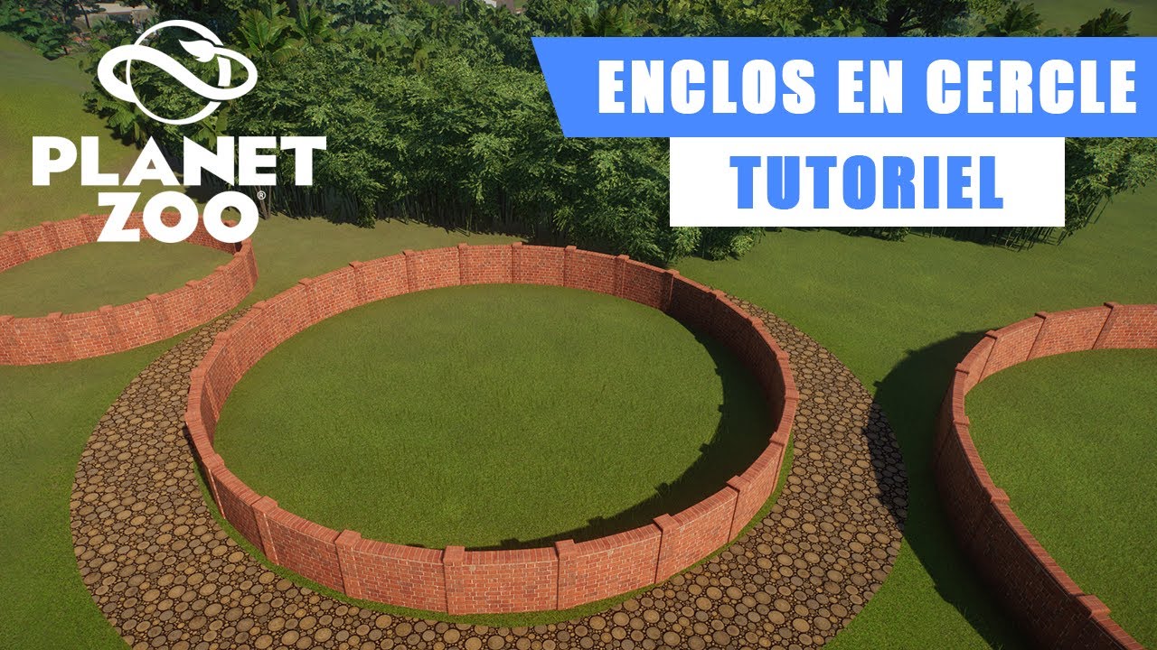 Des enclos en forme de cercle ? Tutoriel - Planet Zoo - YouTube