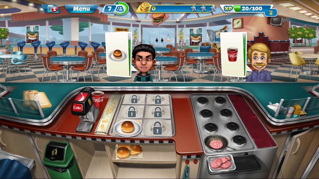 Cookin burger kids 3d - YouTube