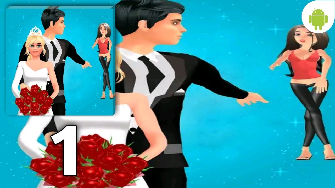 Wedding Rush 3D - Gameplay android Waklthorugh - Mencari Jodoh Part1 ...