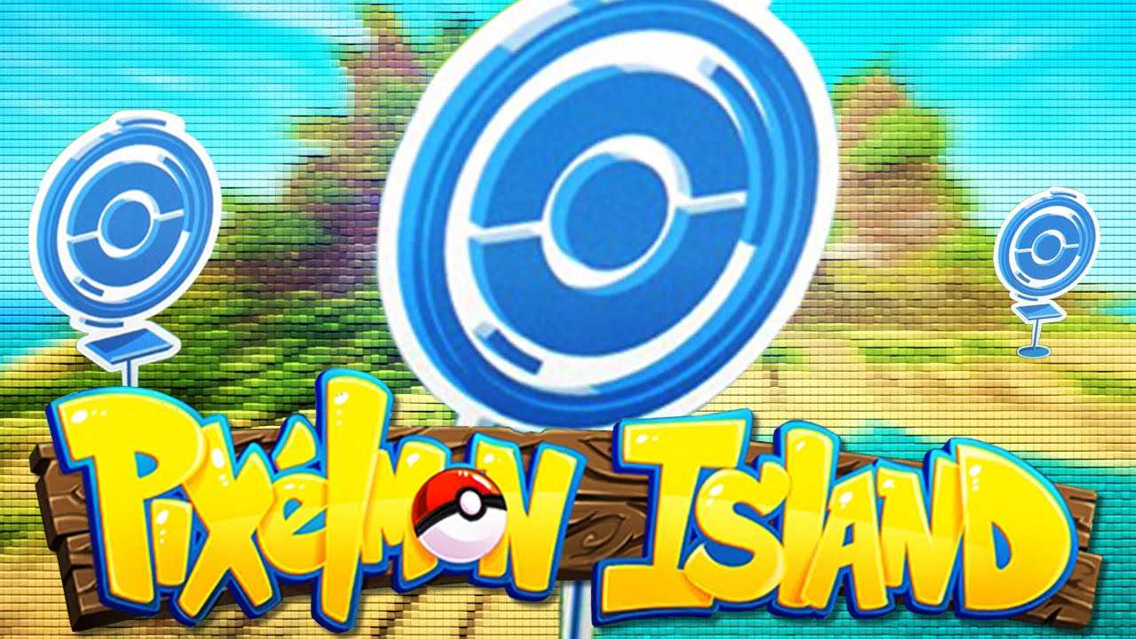 PIXELMON ISLAND SMP - Episode 2: POKEMON GO POKE-STOPS! (Pokemon Mod ...