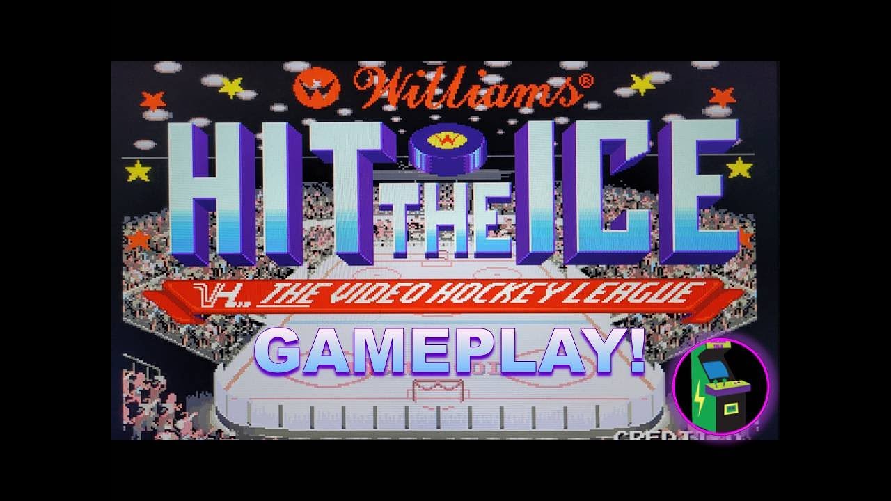 Hit The Ice (1990 by Williams) - Object Of The Game & Gameplay! - YouTube