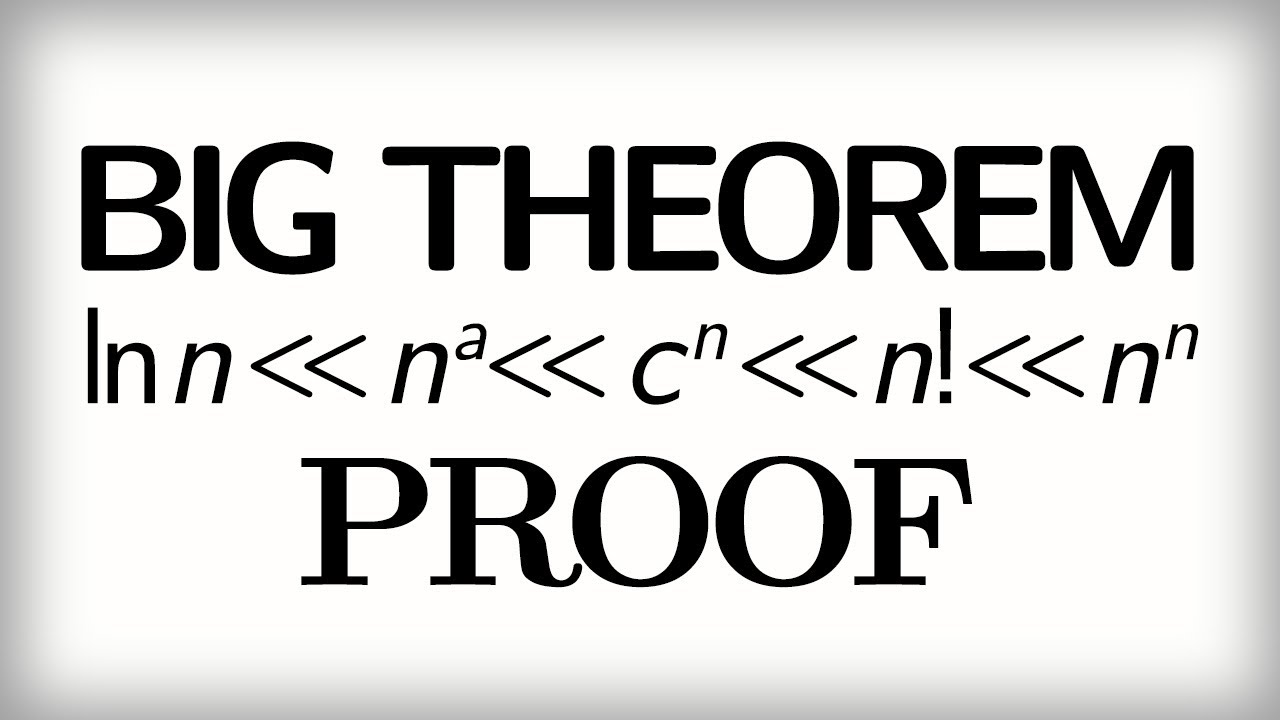 11.8 Proof of the "Big Theorem" - YouTube